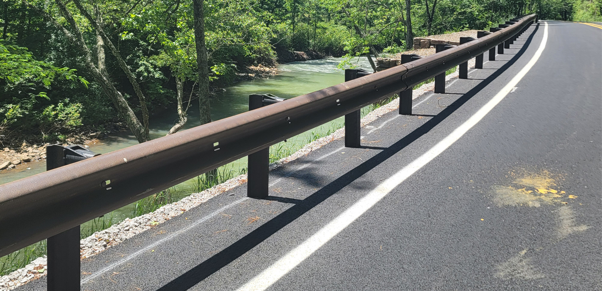Our Patina Finish on Guardrail in Arkansas - Natina Portfolio